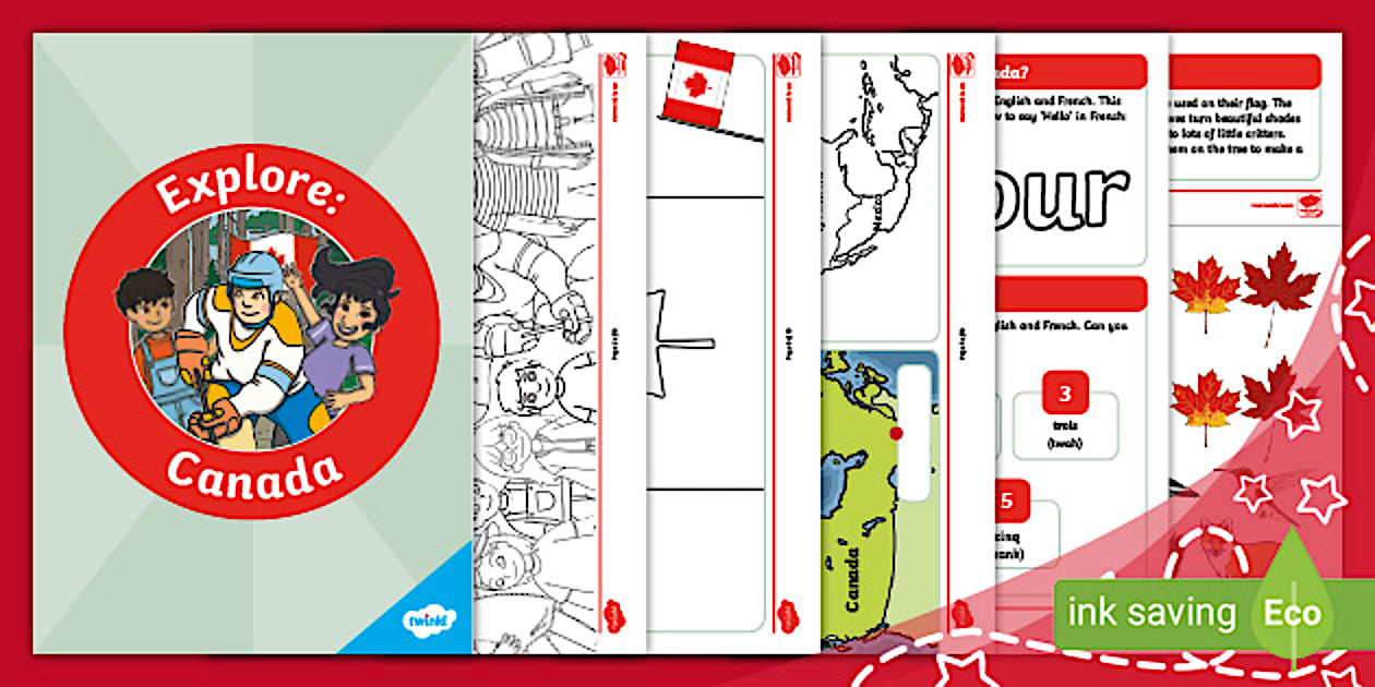 Explore: Canada Activity Booklet | Twinkl CA