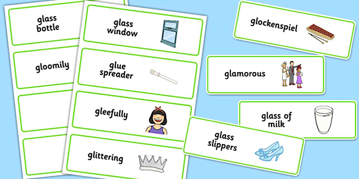 3 Syllable GL Word Cards (teacher made) - Twinkl
