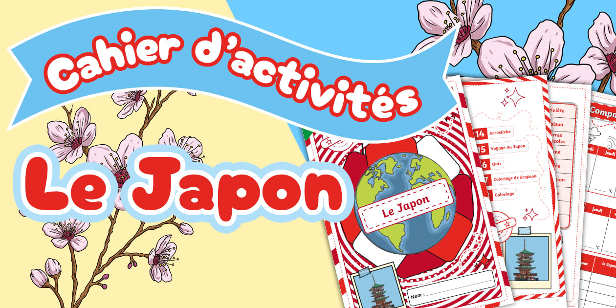 Cahier d'activités sur le Japon
