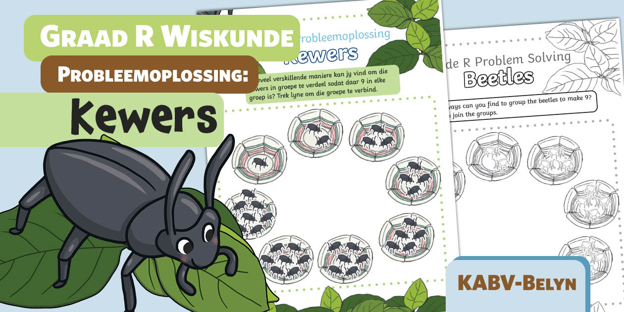 Gr R Wisk - Probleemoplossing Kewers - Aktiwiteit (KABV-Belyn)