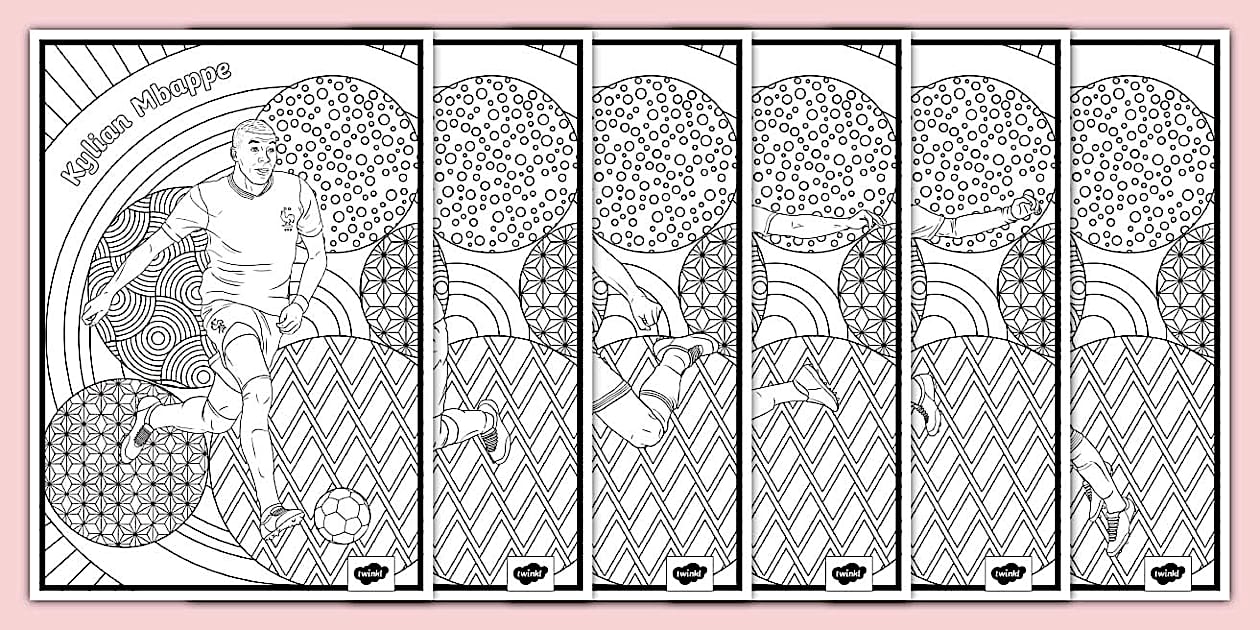 Euro 2024 Mindfulness Colouring Pages (teacher made)