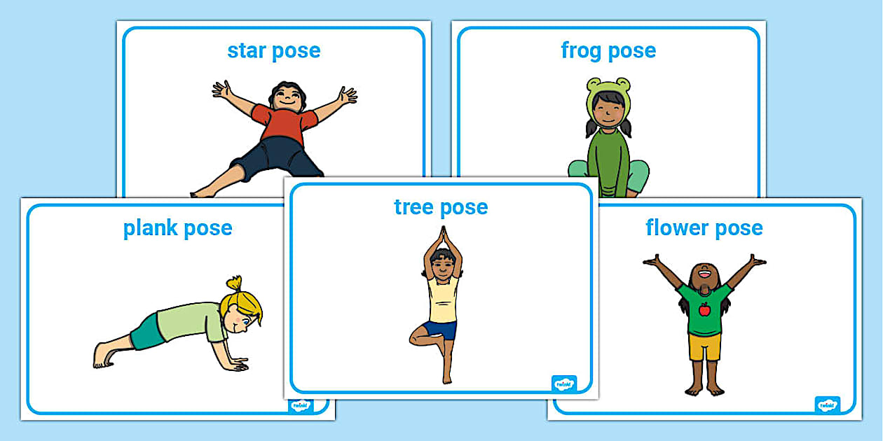 Grade 3 Life Skills Physical Education: Yoga Posters (CAPS)