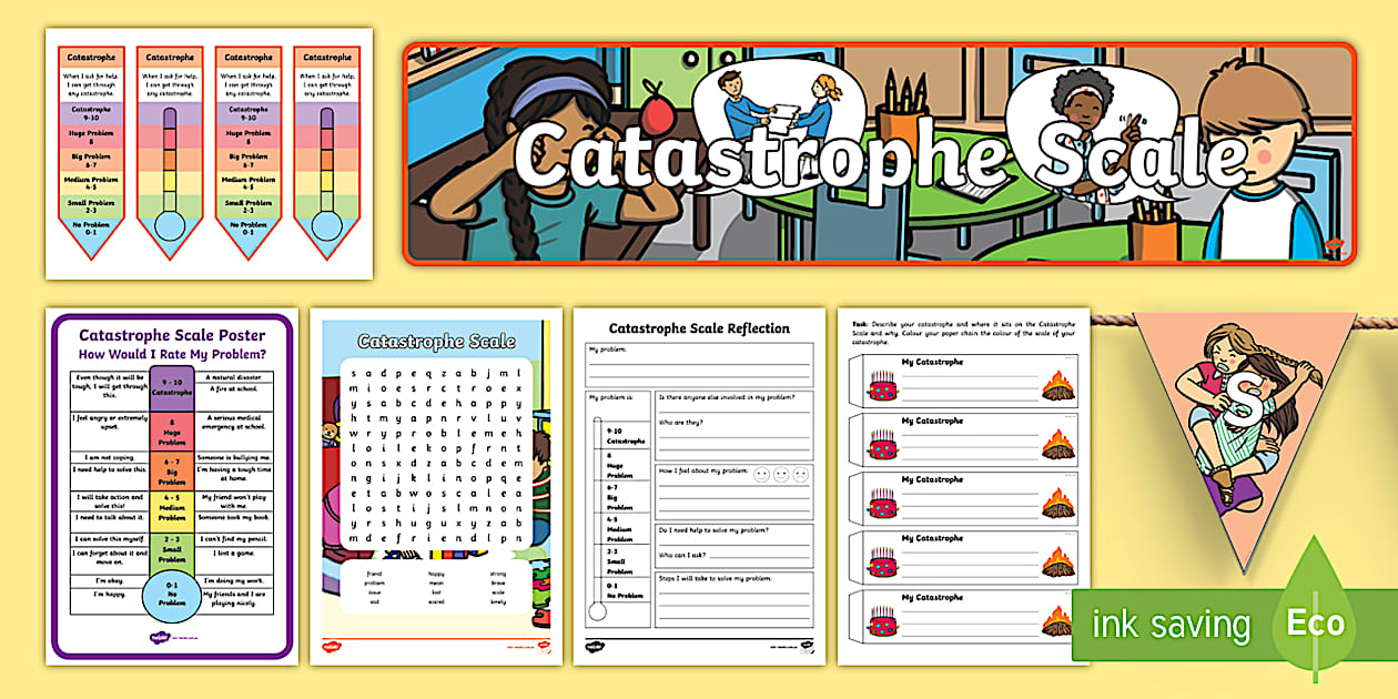 Catastrophe Scale Resource Pack (teacher made) - Twinkl