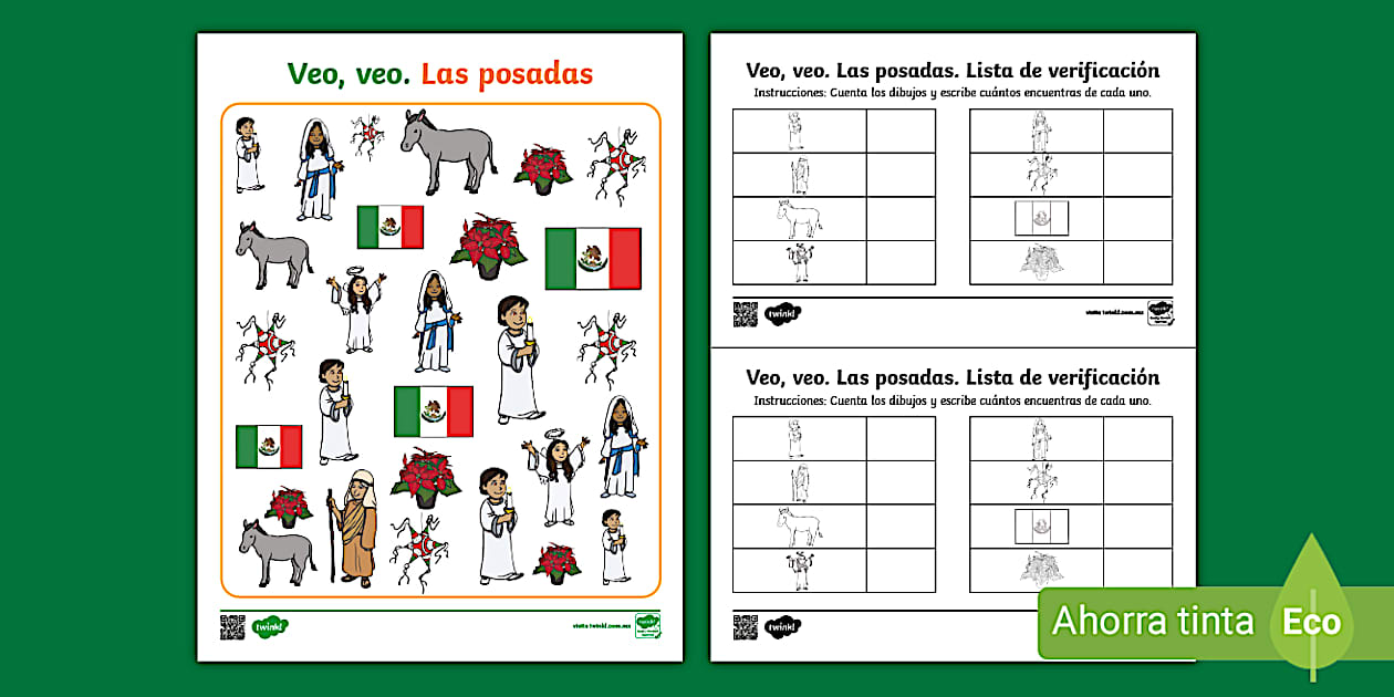 Veo, veo: las posadas (teacher made) - Twinkl