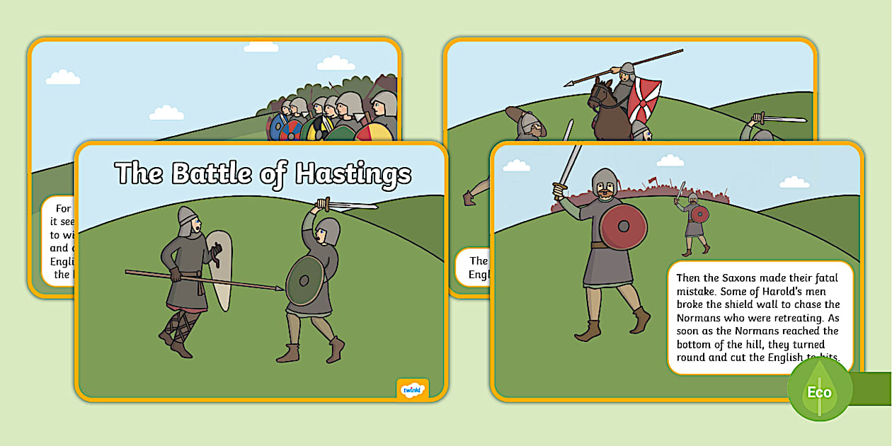 The Battle of Hastings Sequencing Activity (teacher made)
