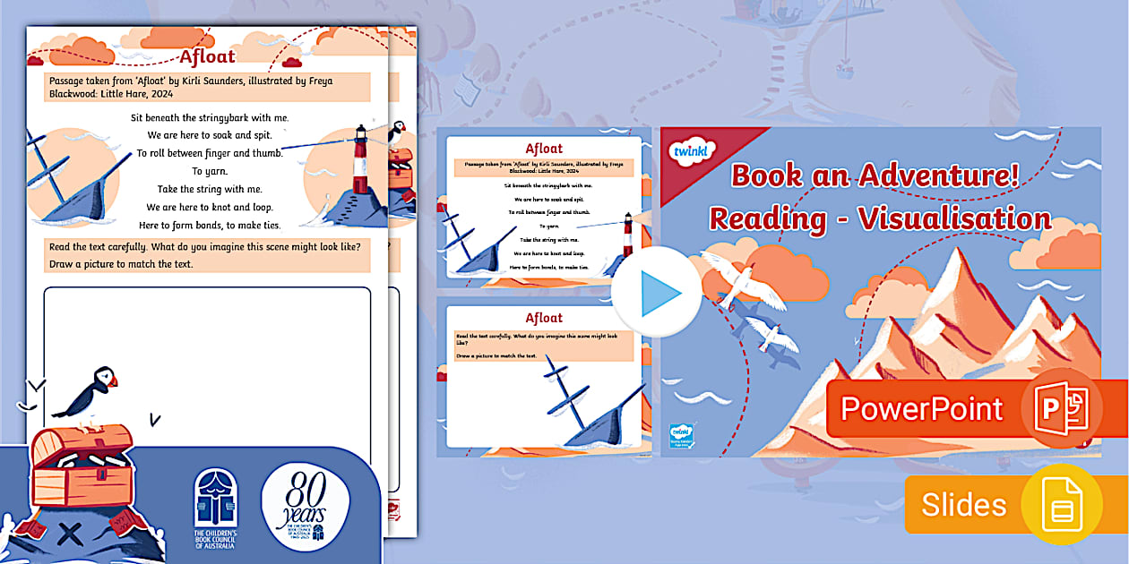 CBCA Book Week 2025 Reading Visualisation PowerPoint F-2