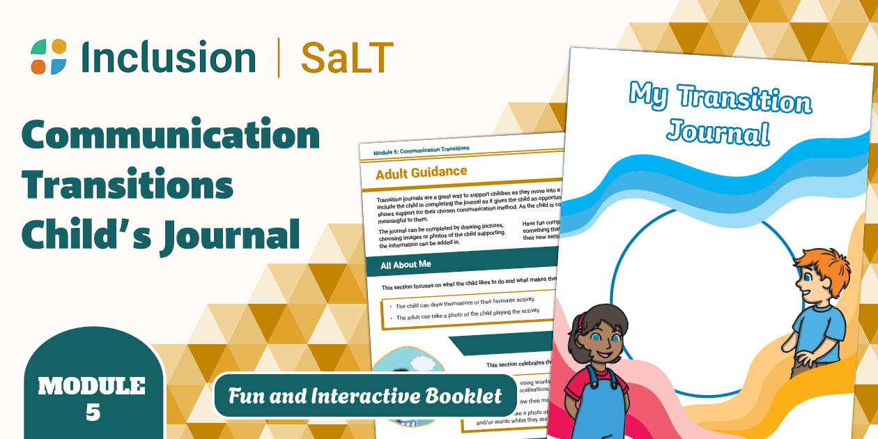 Early Years, Transition Journal for Children