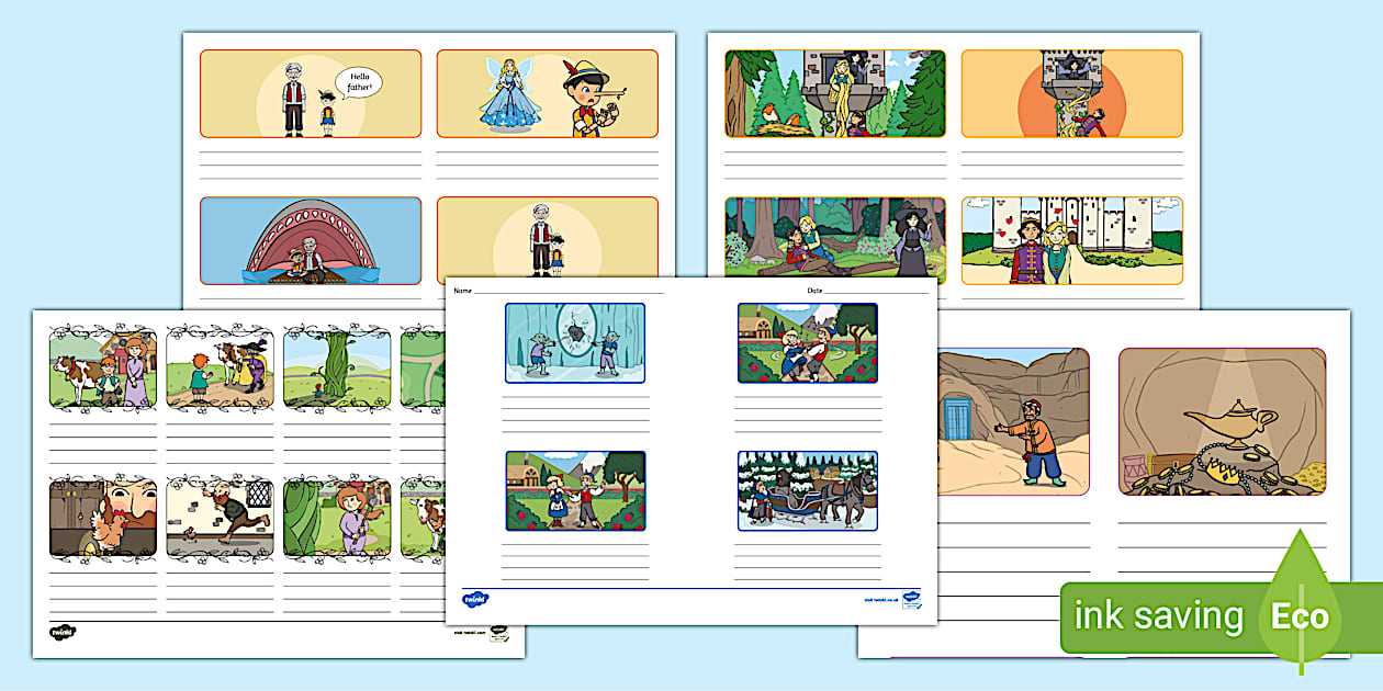 Traditional Tales Storyboard Pack (Teacher-Made) - Twinkl