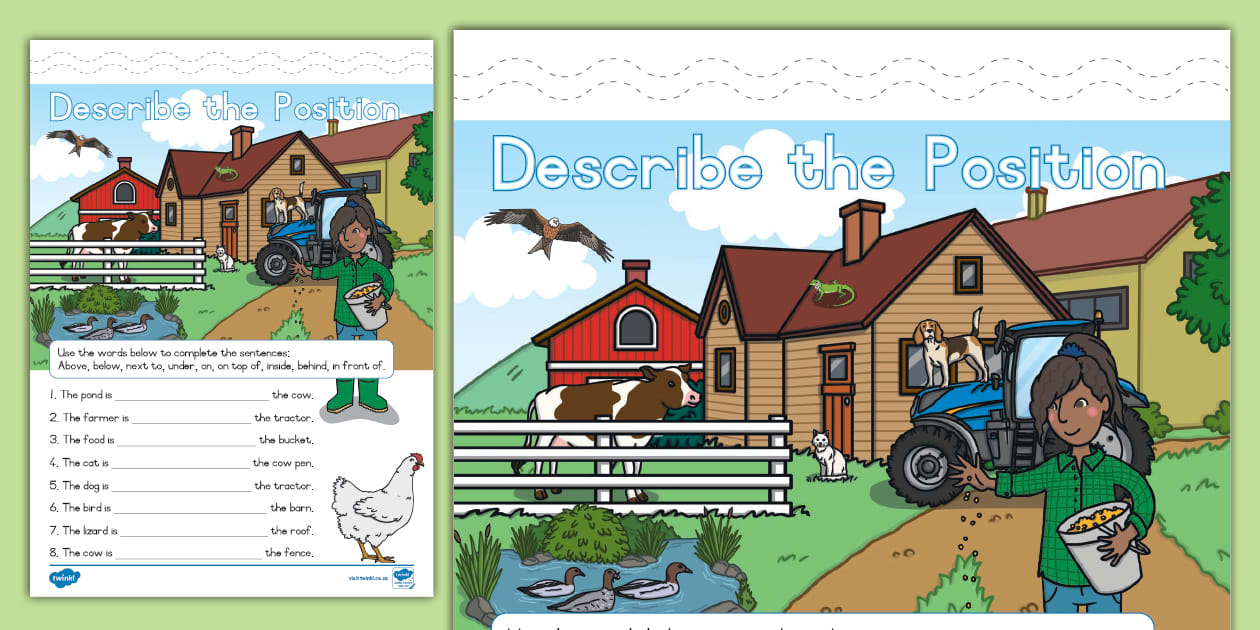 Grade 1 Maths - Position and Orientation - Twinkl