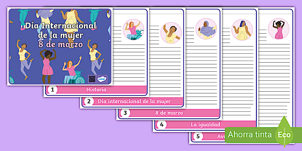 Cuadernillo: Día internacional de la mujer