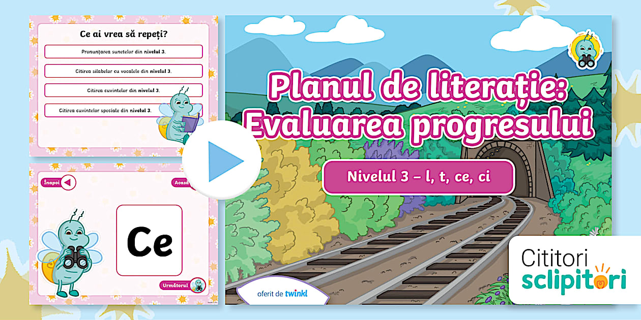 Evaluarea progresului la citire Plan de literație nivel 3