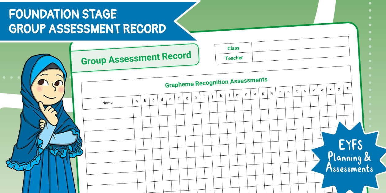 Northern Ireland EYFS Foundation Stage Grapheme Recognition