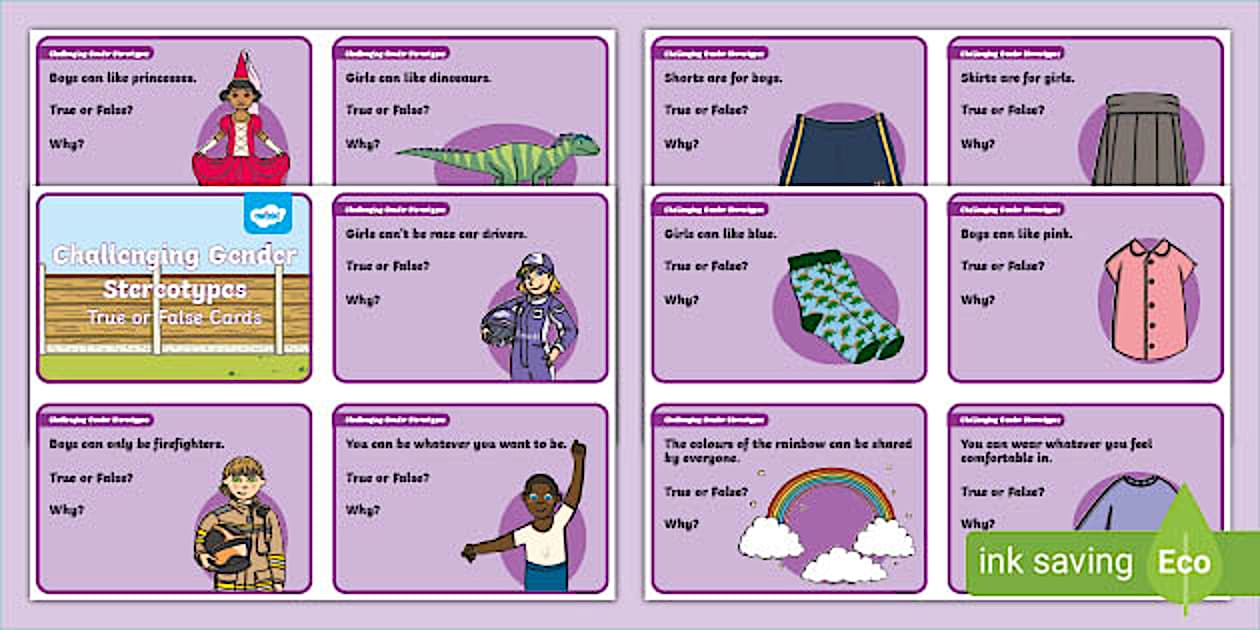 Gender Stereotype Activity - International Women's Day