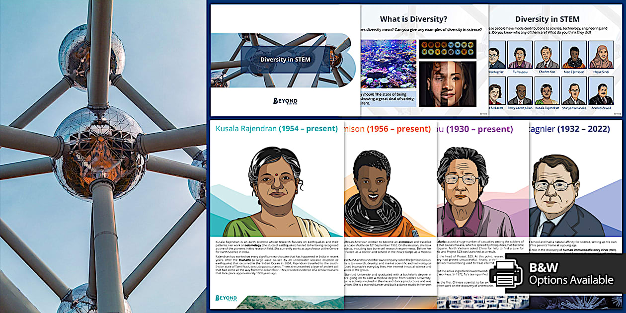 Diversity in STEM | British Science Week | Beyond - Twinkl