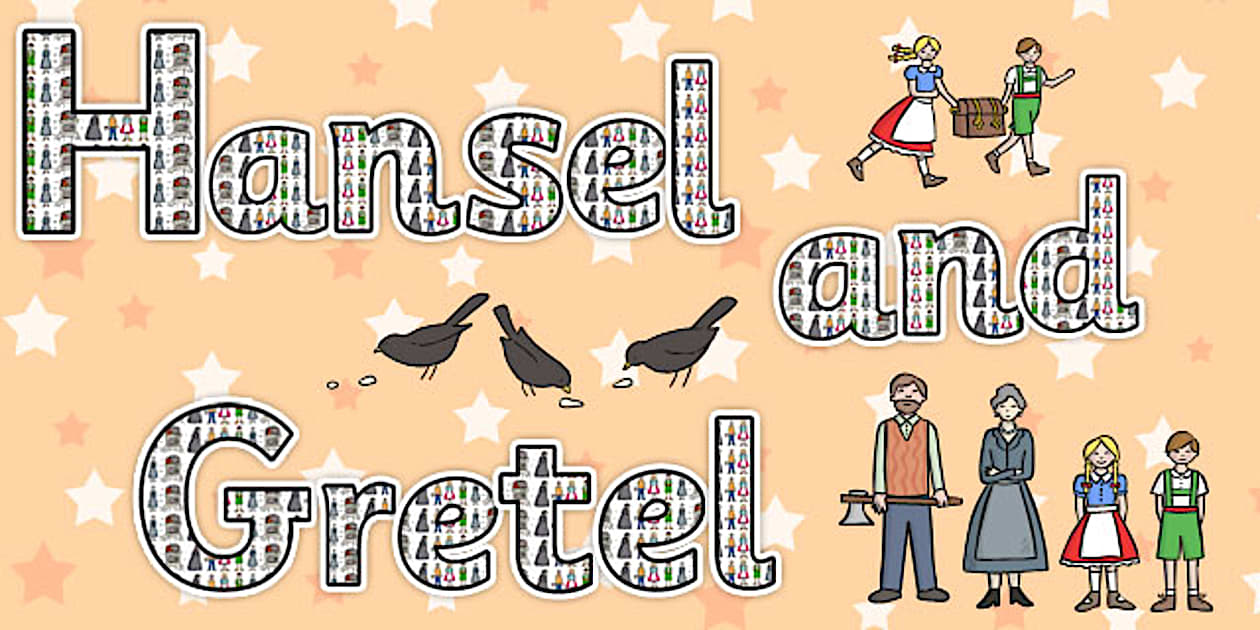 Hansel and Gretel Display Lettering (teacher made) - Twinkl