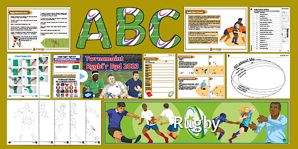 Rugby Resource Pack (teacher made) - Twinkl
