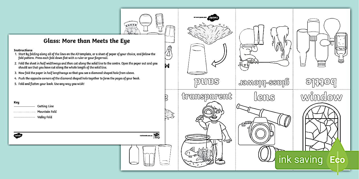 Glass Activity Booklet | National Science Week | Twinkl