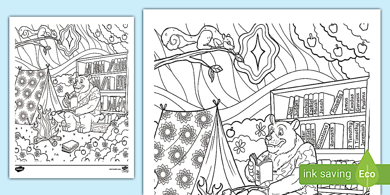 FREE VBS: Bible Boot Camp - Coloring Sheets for Kids