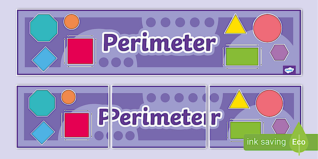 👉 Perimeter Display Banner - Twinkl - KS2 (teacher made)