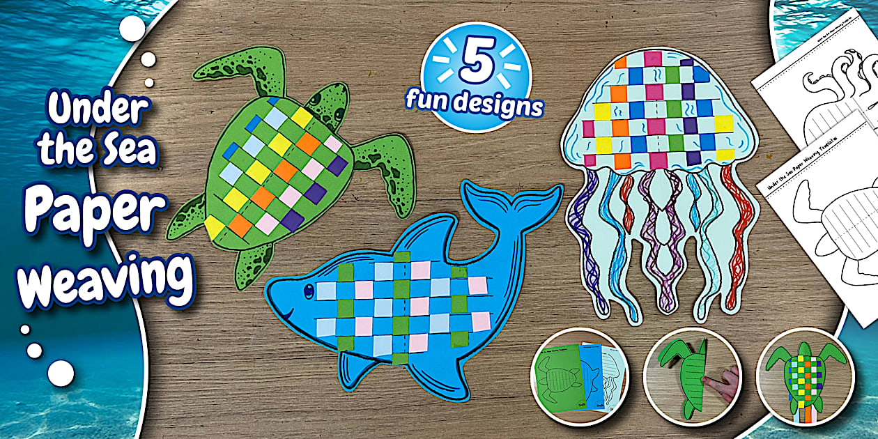 Under the Sea Animal Weaving Pack