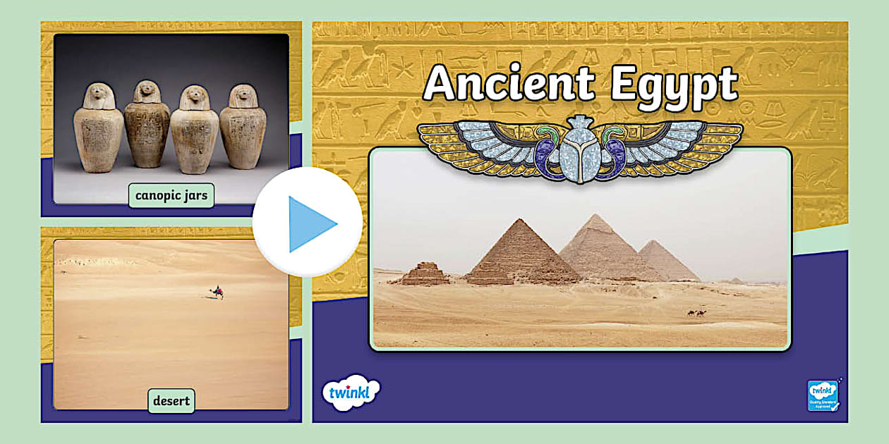 Ancient Egyptian Photo PowerPoint