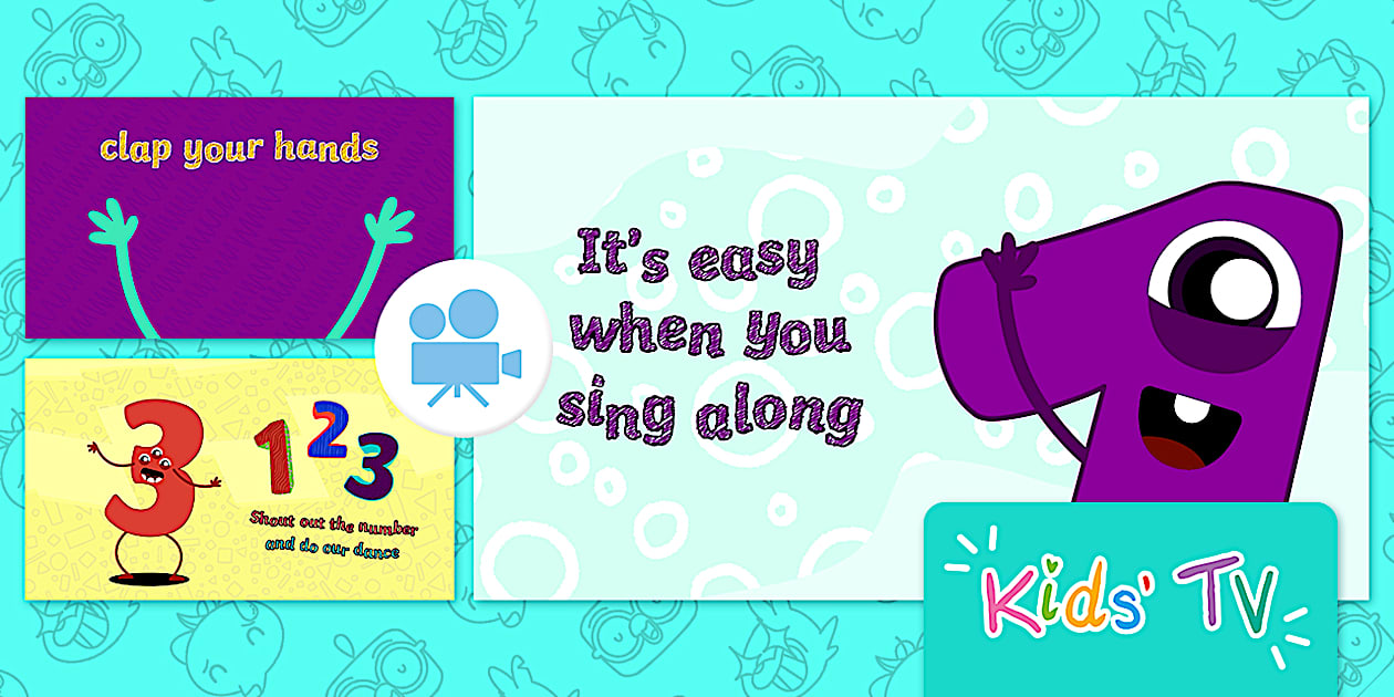 👉 Dancing with Counting Numbers! | Number Song for Kids