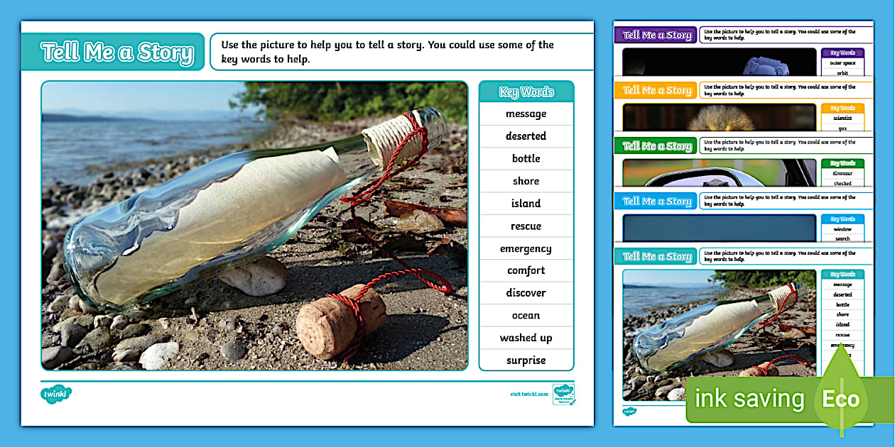 Tell Me a Story | Story Inspiration Activity | KS1 - Twinkl