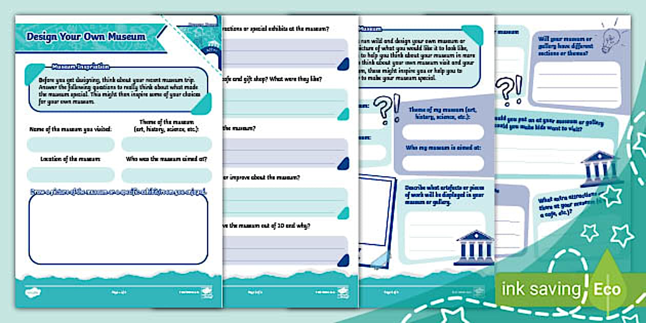 Design Your Own Museum (Ages 5 - 11) (teacher made) - Twinkl
