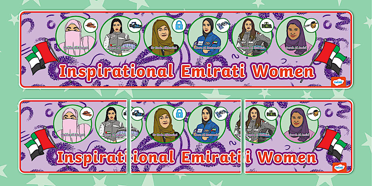 Inspirational Emirati Women - Banner