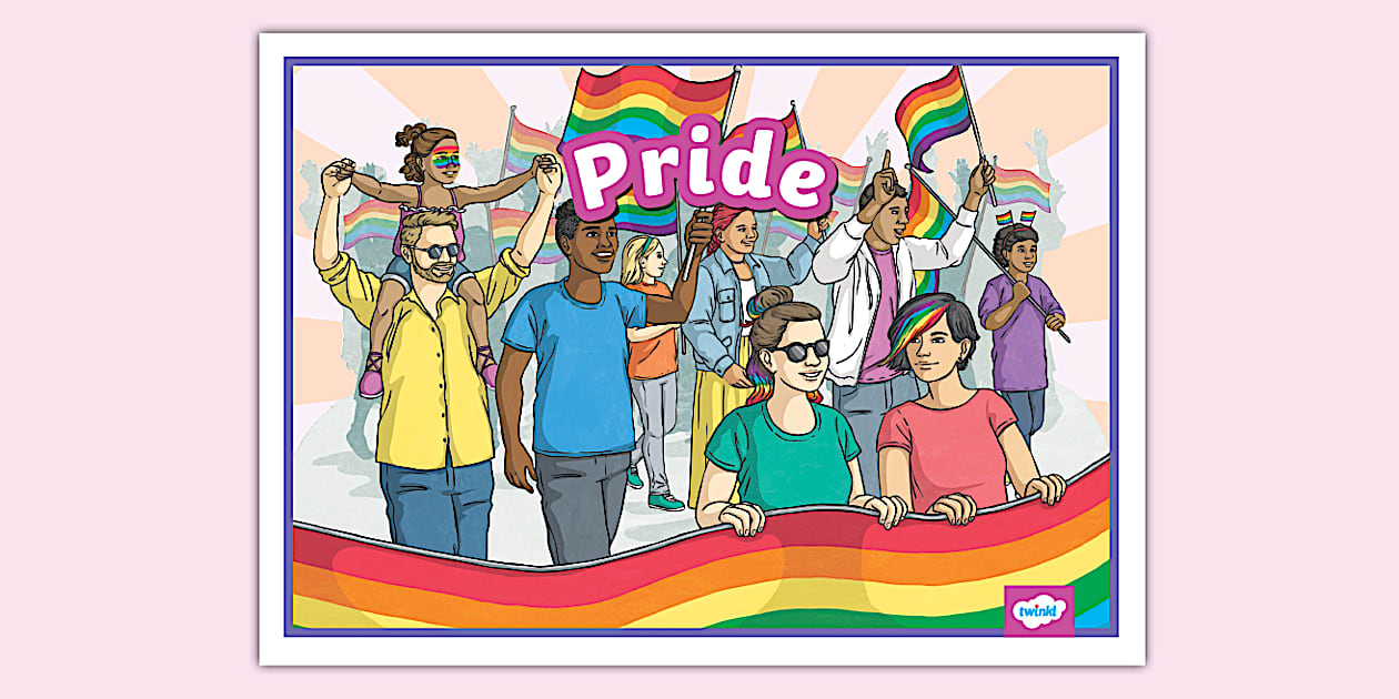 Pride Display Poster (Teacher-Made) - Twinkl