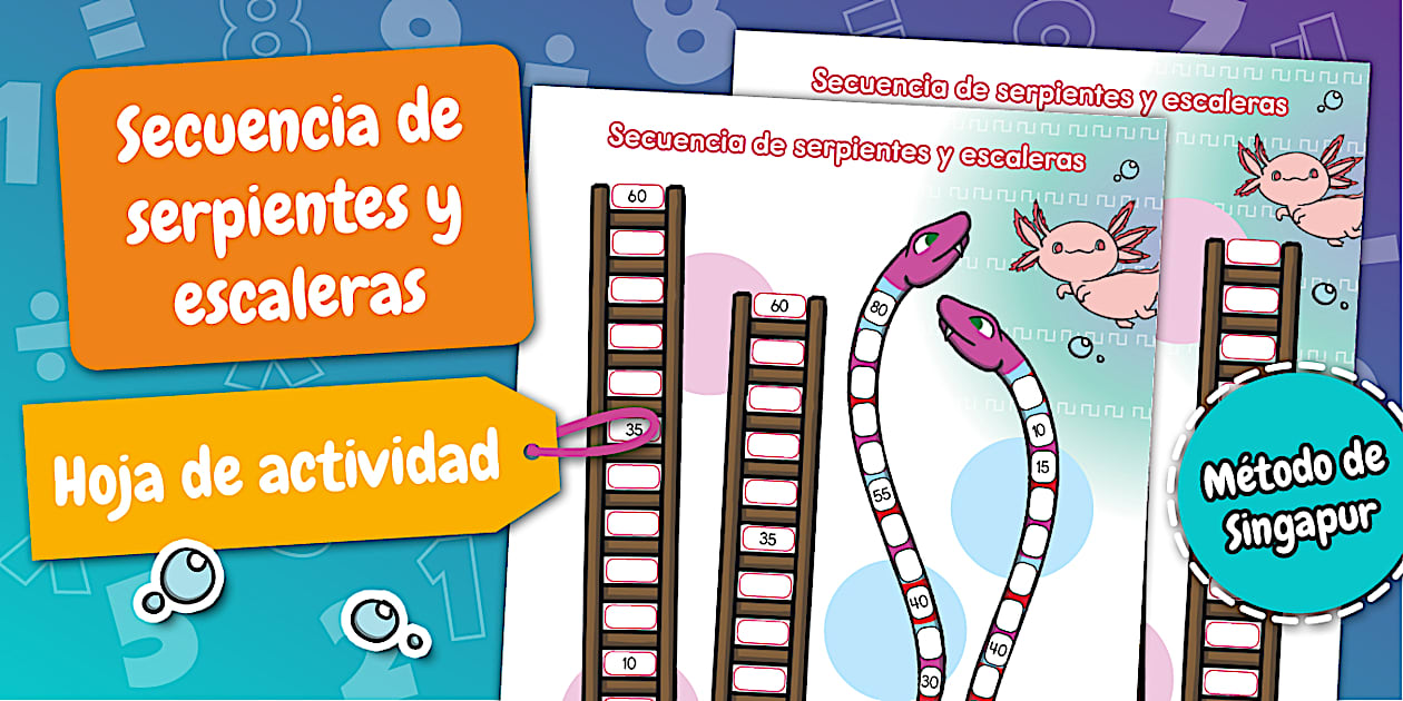 Actividades Matemáticas: Serpientes y Escaleras