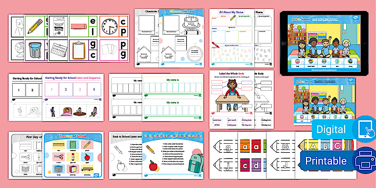 Back to School Literacy Activities for Kids | Twinkl USA