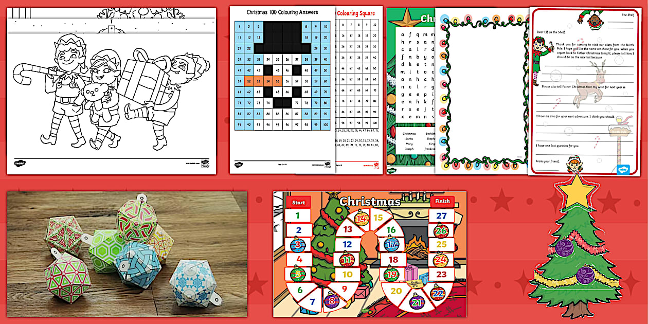 Christmas Activities Resource Pack (Teacher-Made) - Twinkl