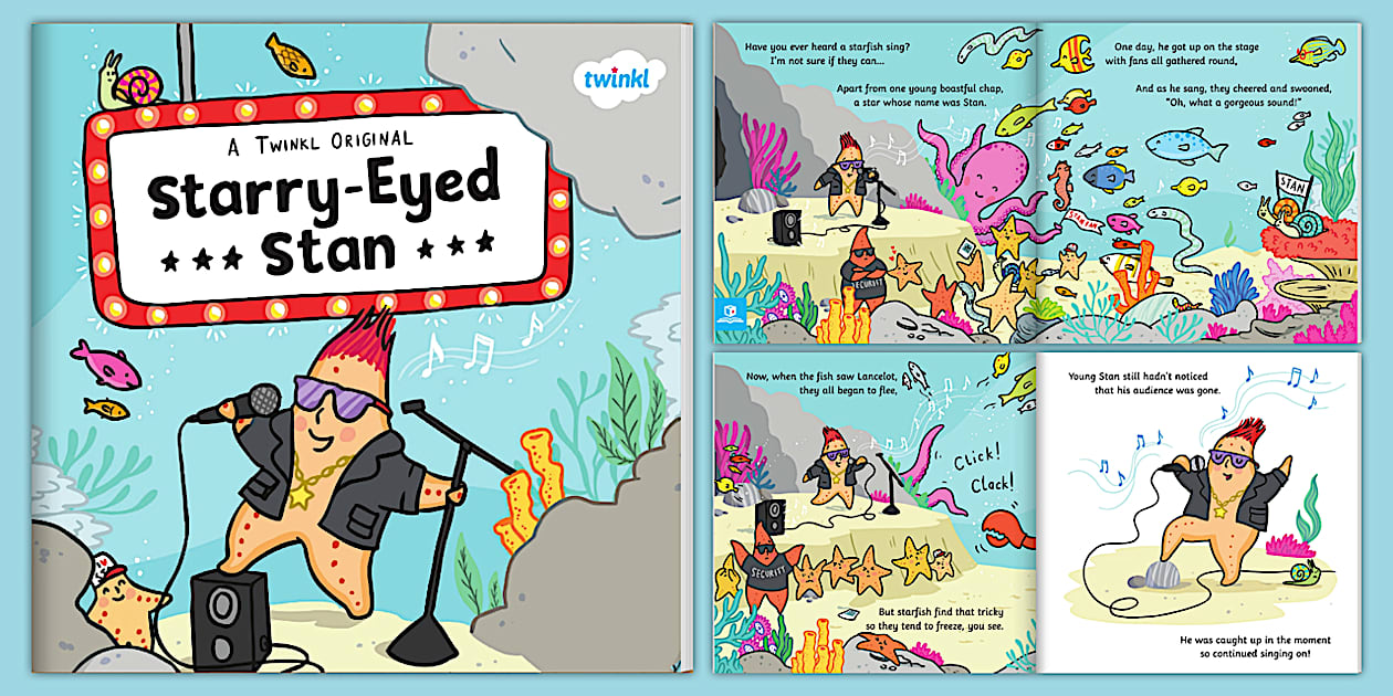 Starry-Eyed Stan eBook | Under the Sea Story for Kids