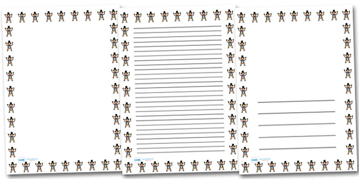 Monkey Landscape Page Borders- Landscape Page Borders