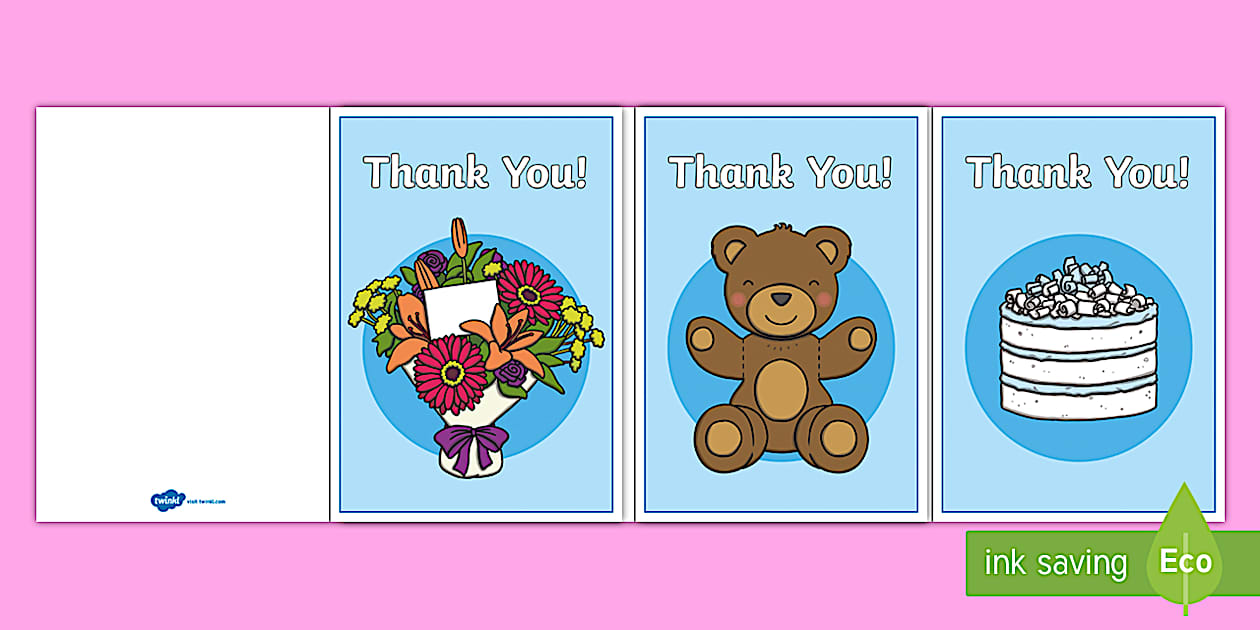 👉 Class Visitor Thank You Cards (teacher made) - Twinkl