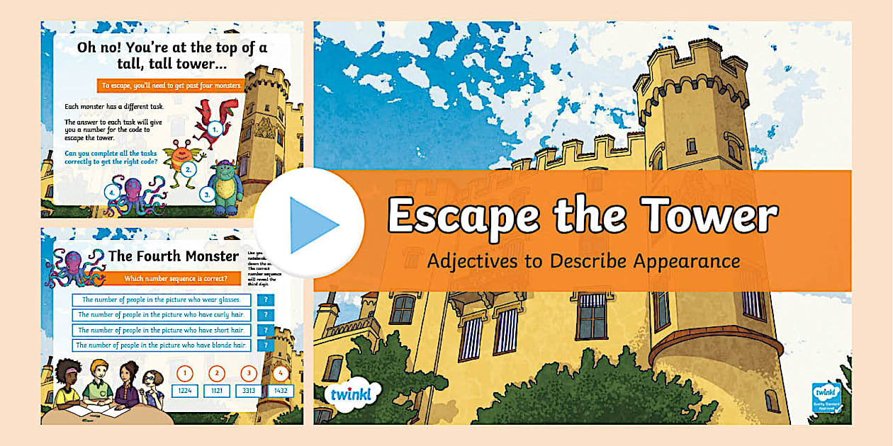 👉 ESL Escape the Room - Describing People (Teacher-Made)