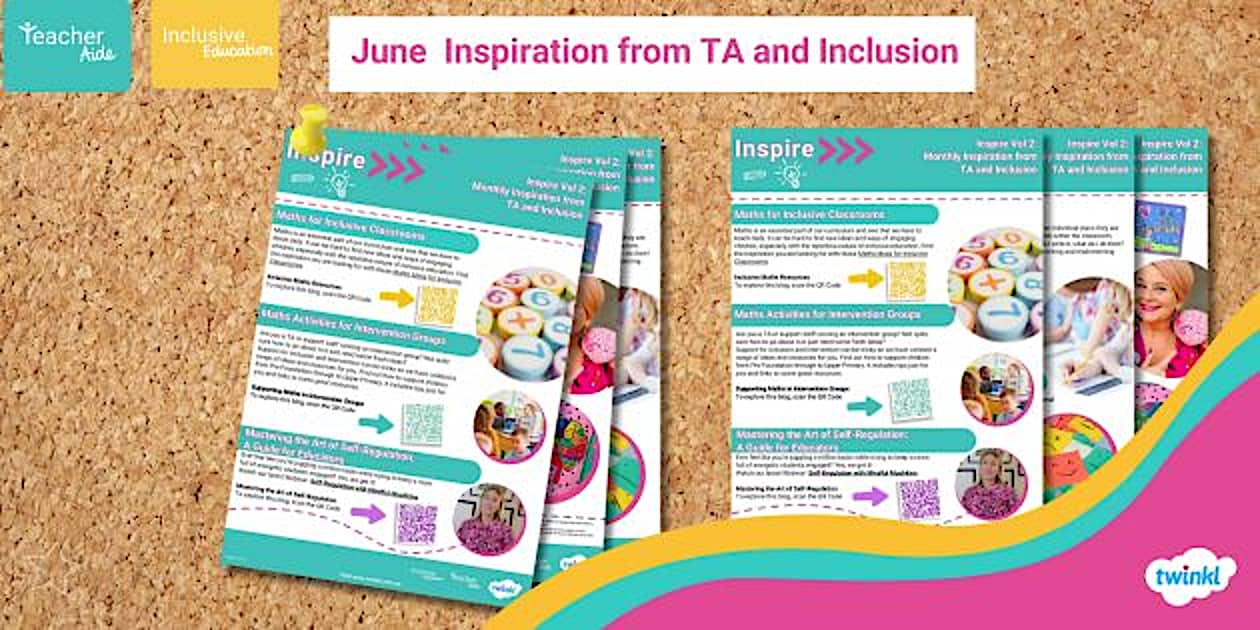 Inspire Vol 2: Monthly Inspiration from TA and Inclusion