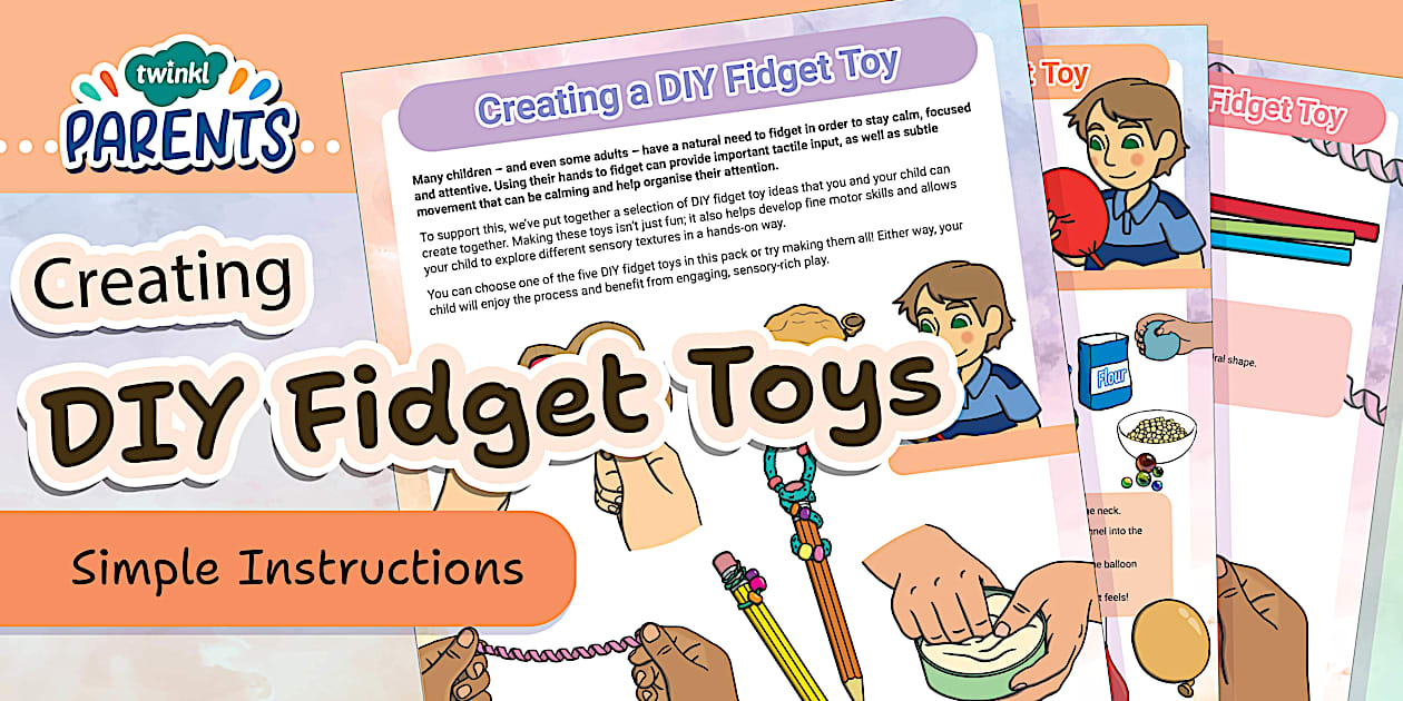 SEND Early Years Activities: Creating a DIY Fidget Toy