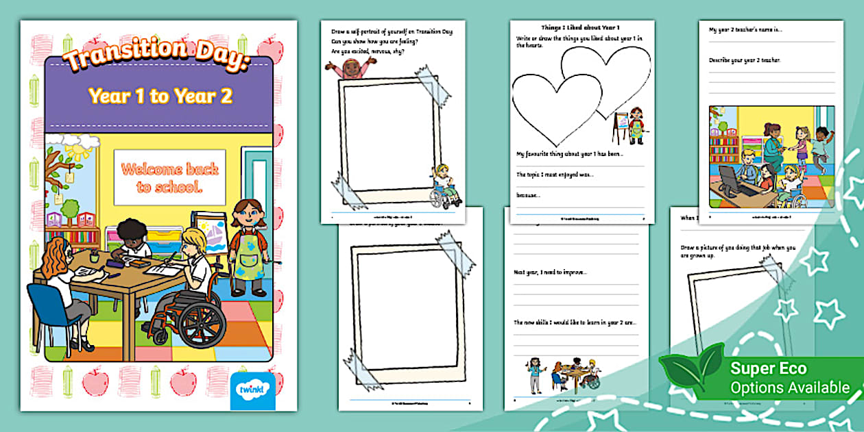 Year 1 to Year 2 Transition Activities Booklet | Parents