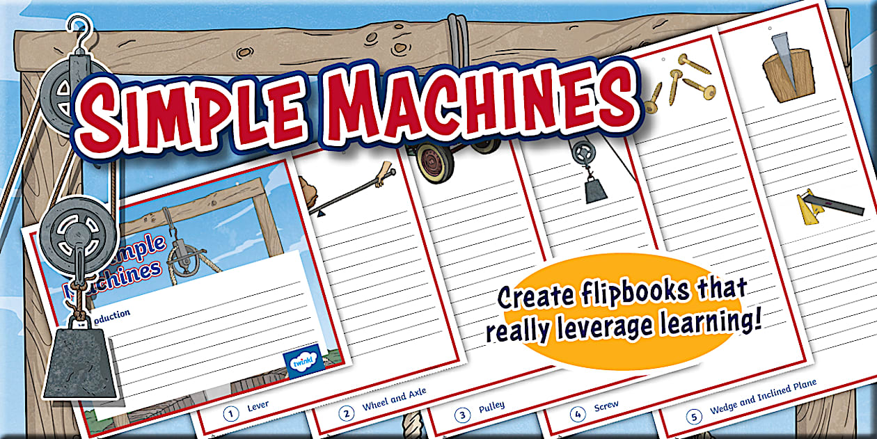 Intermediate Phase - Simple Machines - Flipbook Template