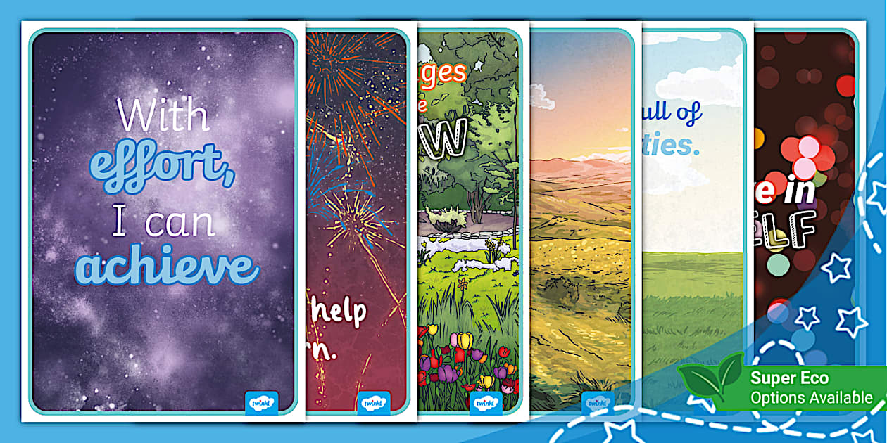 Growth Mindset Posters (teacher made) - Twinkl