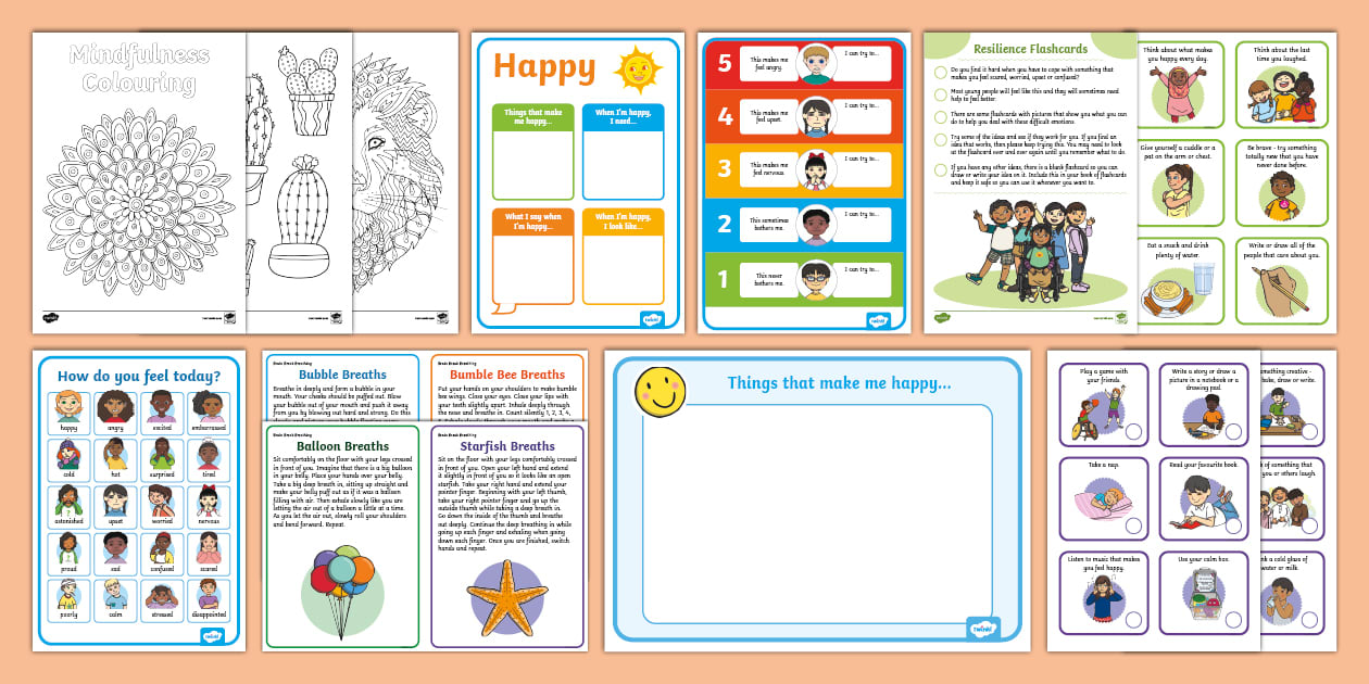 Wellbeing Pack for Learners with SEND (teacher made)