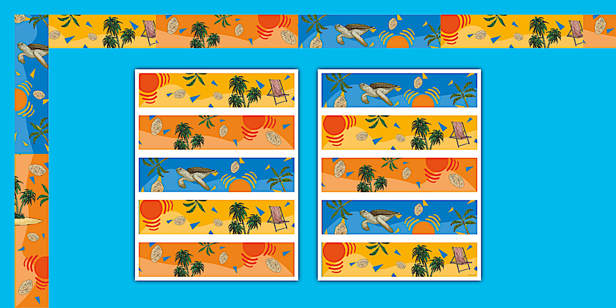 Caribbean American Heritage Bulletin Borders | Twinkl USA