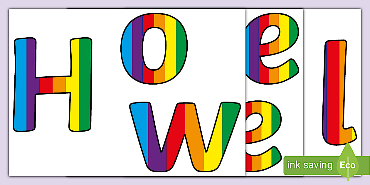 How are we feeling - Display Lettering (teacher made)