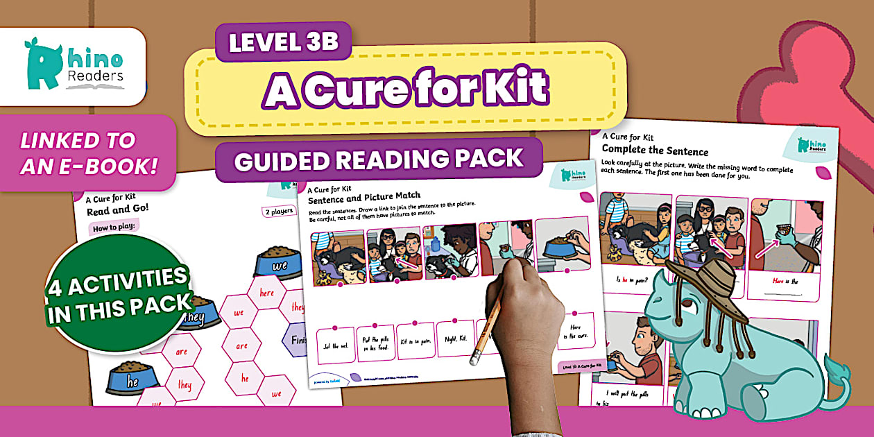Level 3b A Cure for Kit Guided Reading Pack
