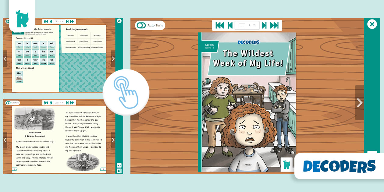 Level 6 Week 11 Decoders Book: The Wildest Week of My Life!