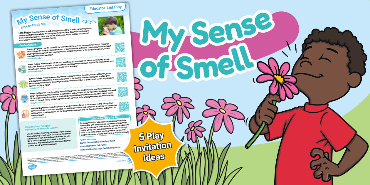 *New* Discovering Me: Sense of Smell (teacher made) - Twinkl
