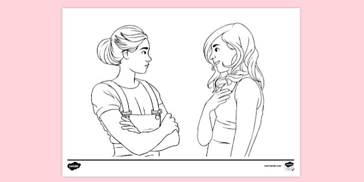 Im Very Well Thank You Colouring Sheet | Colouring Sheets