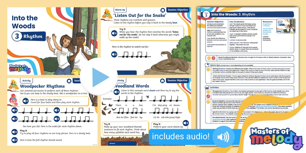 👉 Year 3 Into the Woods Session 3